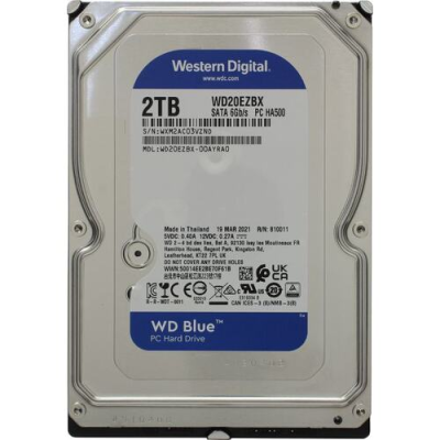 Western Digital 2TB Blue 7200RPM Desktop HDD – PC For Gamers BD